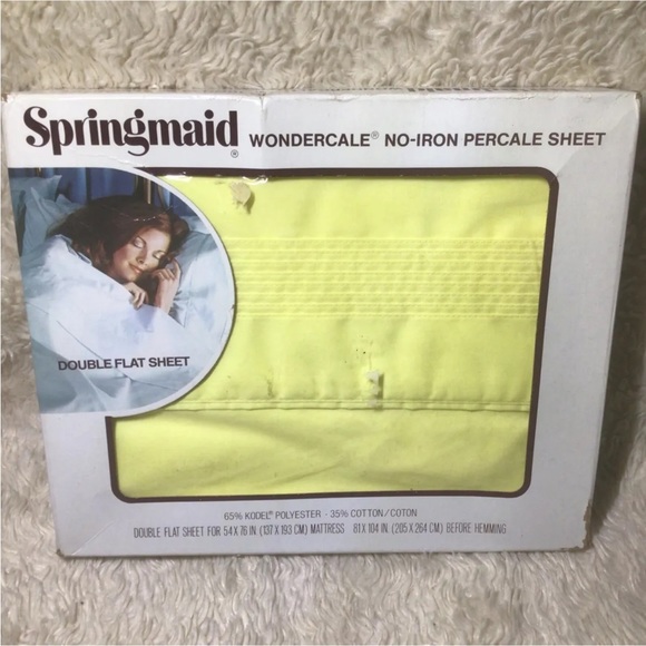 Springmaid | Bedding | Vintage Springmaid Wondercale No Iron Percale ...